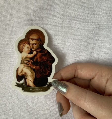 St. Anthony Sticker – Devout Decals