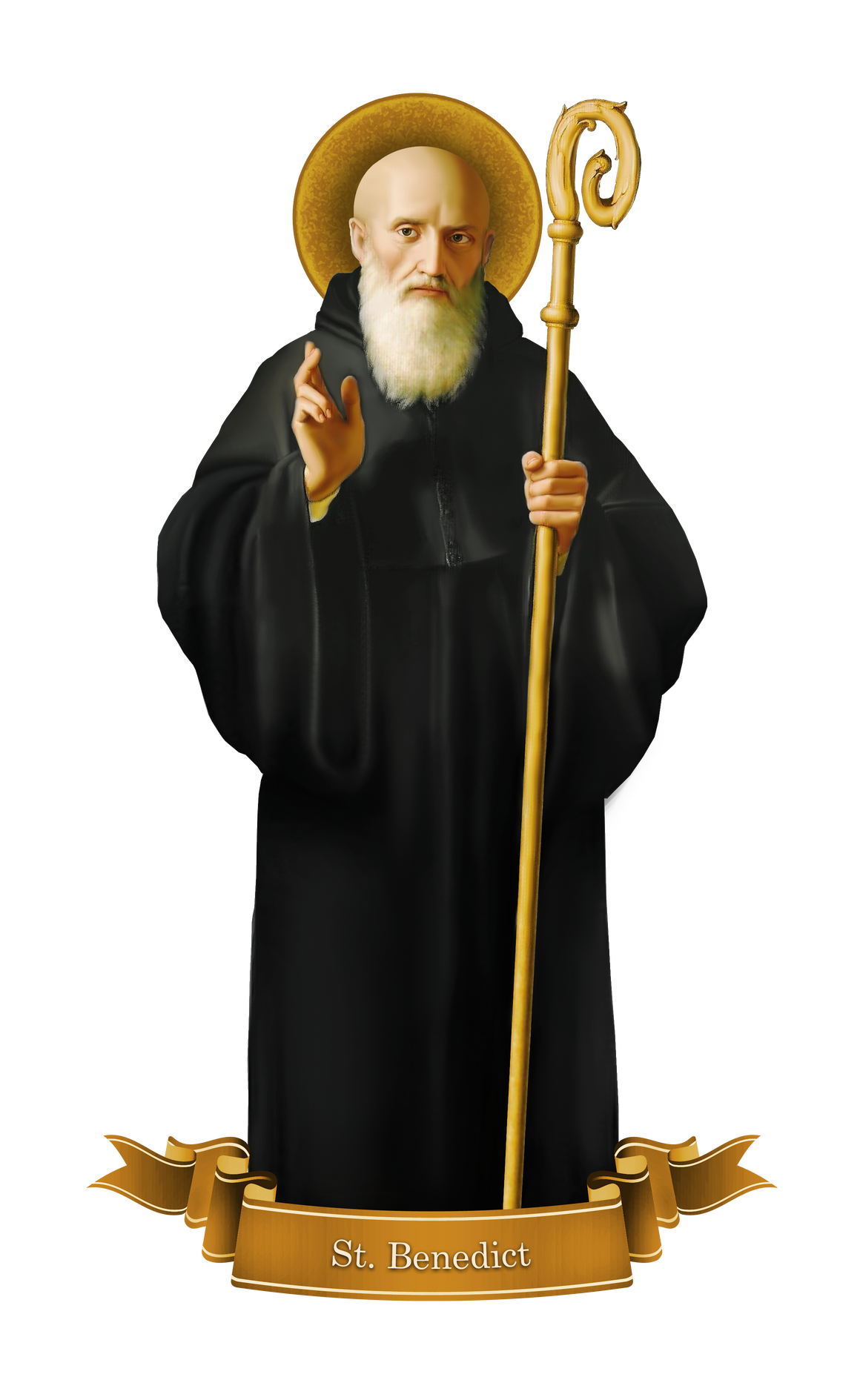 St. Benedict Decal – Devout Decals