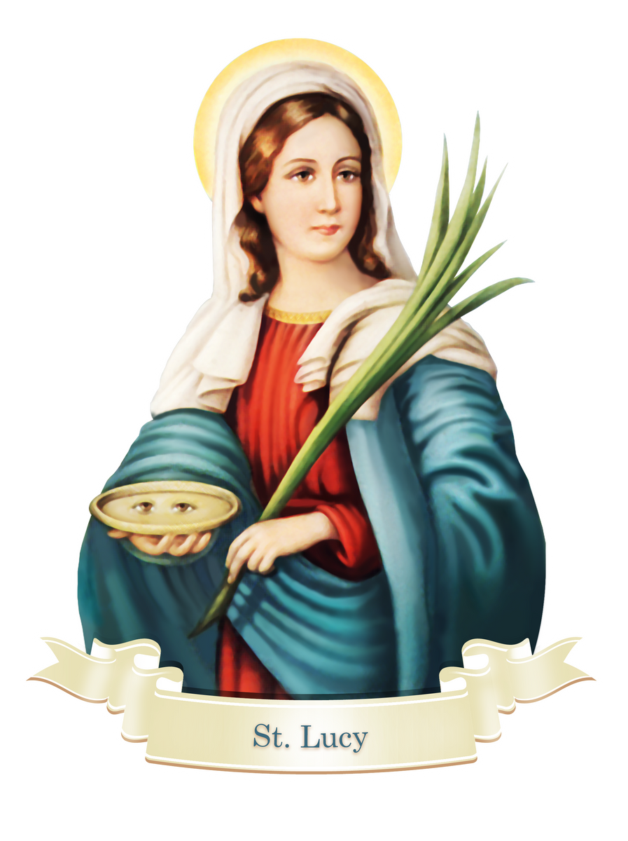 St. Lucy Decal – Devout Decals