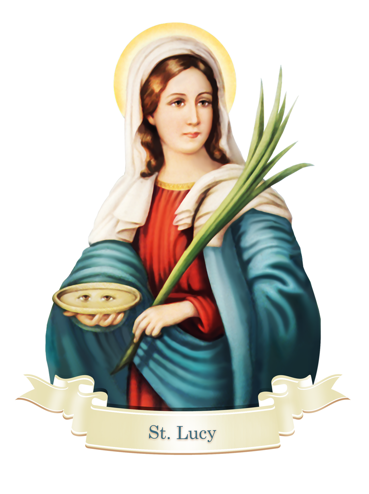 St. Lucy Decal – Devout Decals